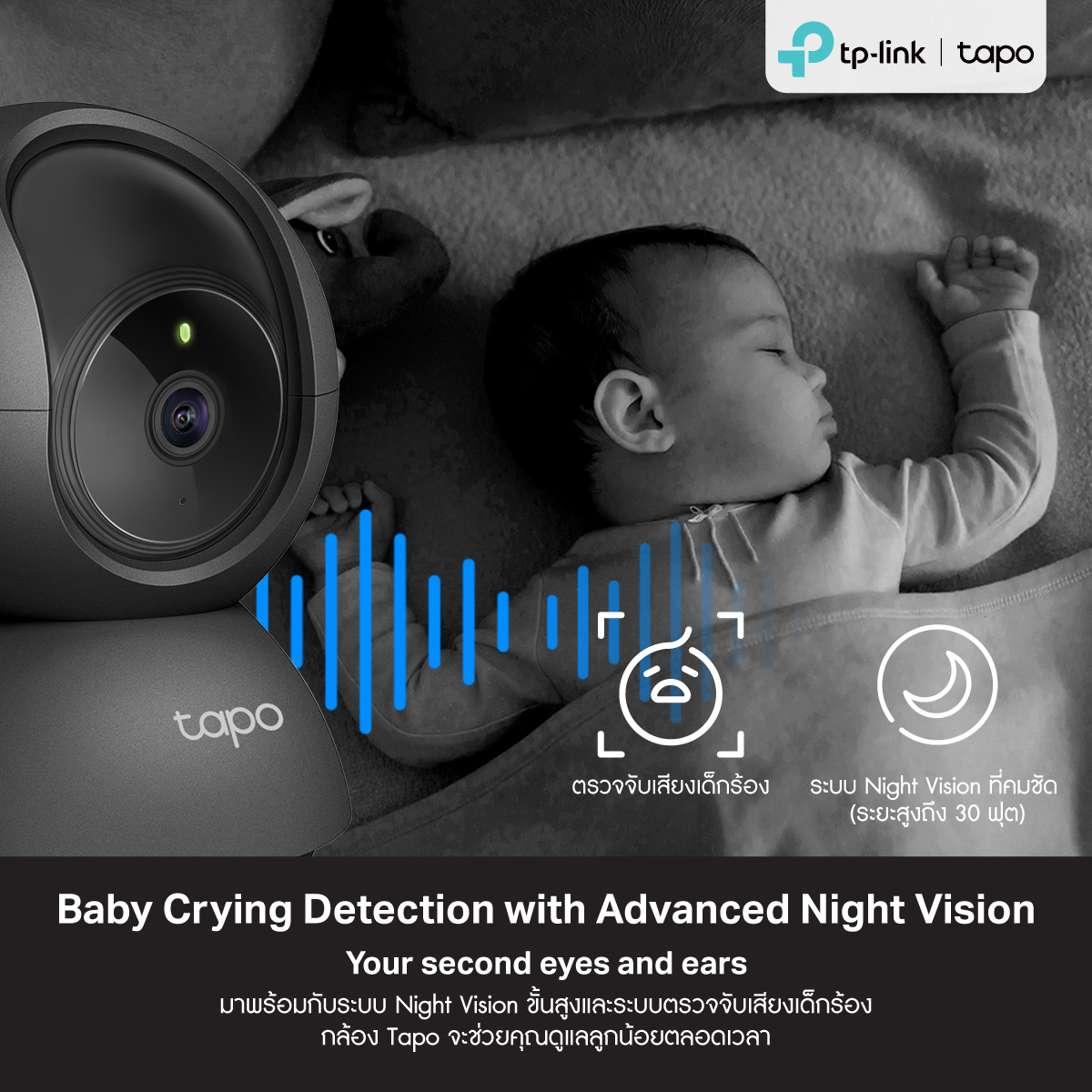TP-Link Tapo C211 กล้องวงจรปิดไวไฟ Black Edition ความละเอียด 2K 3 MP Security Wi-Fi Camera ปรับ ...