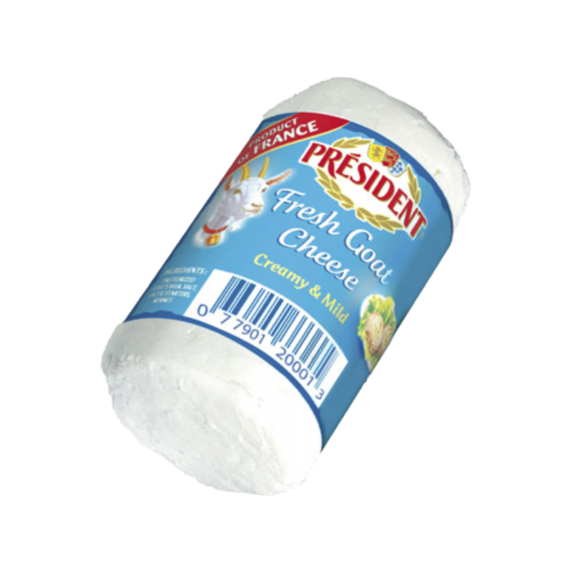 เพรสซิเดนท์ ชีสนมแพะ 113 กรัม - President Goat Cheese 113g | Shopee ...