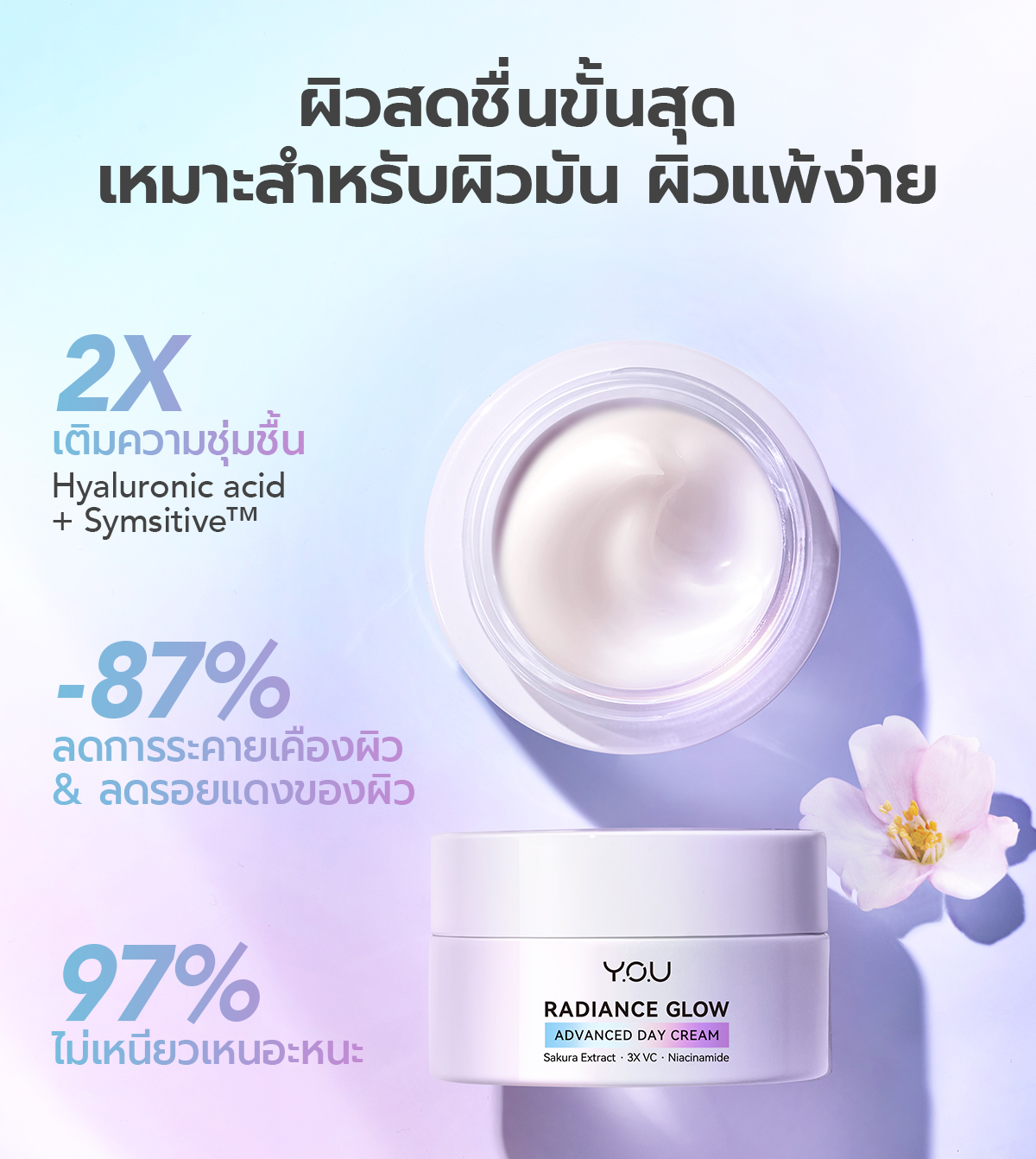 YOU SET Radiance Glow All Series ชุดครบเซตเรเดียนซ์ โกลว์ ผิวกระจ่างใส ...