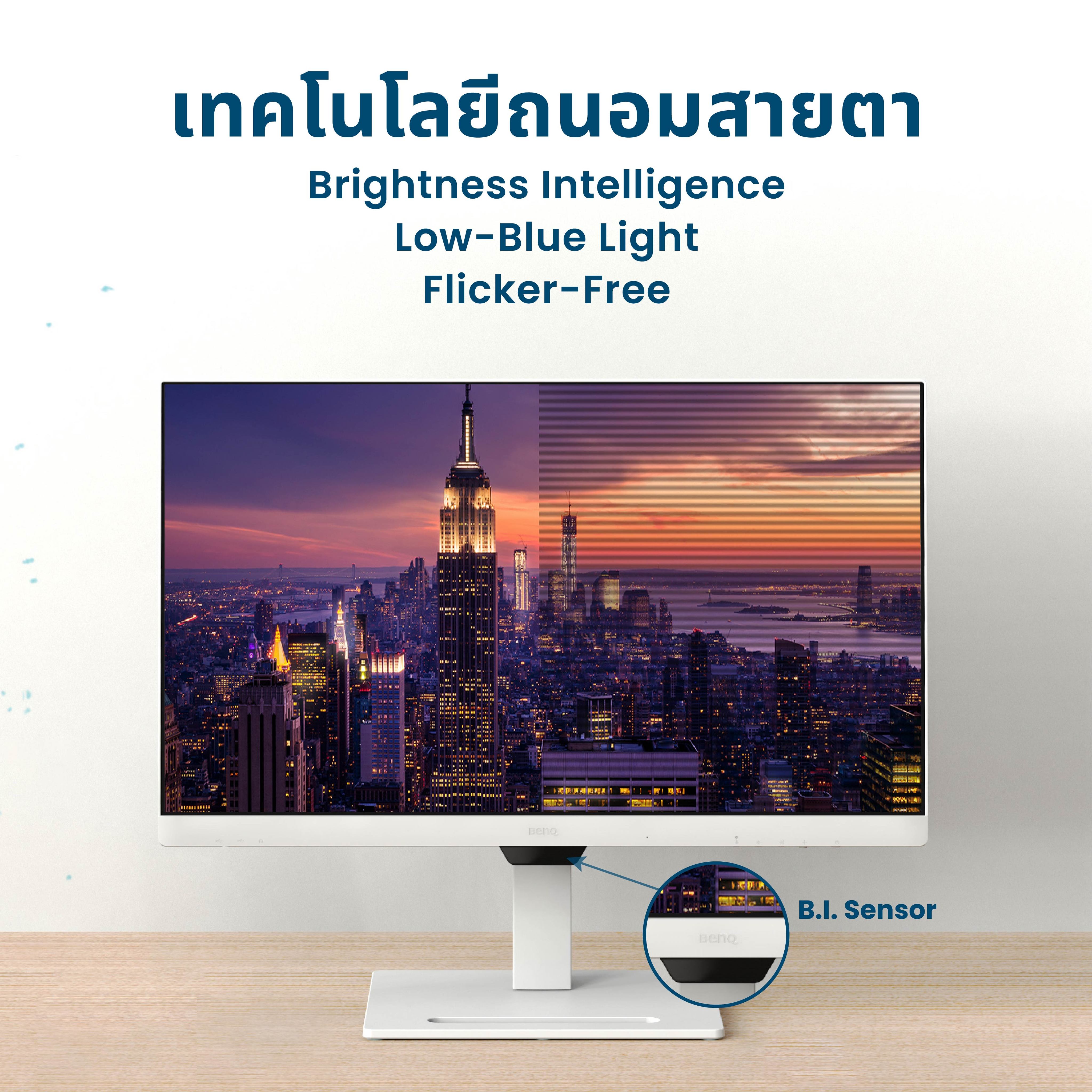 BenQ GW2790QT IPS 27นิ้ว 2K QHD Eye Care Monitor USB-C ปรับระดับความสูง ...