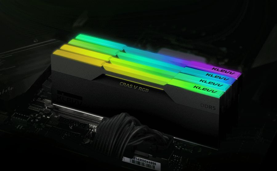KLEVV CRAS V RGB DDR5 Gaming OC Memory - Ram 48GB (24GBx2) 6000MHz ...