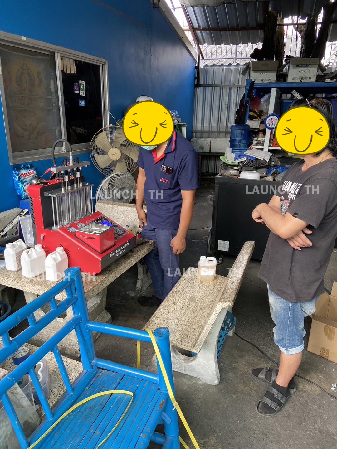 LAUNCH Test Solution& Cleaning Solution น้ำยาทดสอบหัวฉีดเบนซิน น้ำยาเทส ...