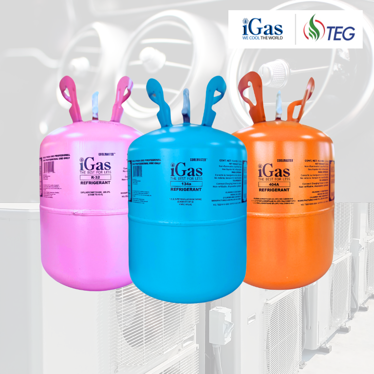 iGas Refrigerant R32 น้ำยาแอร์ R32 ยี่ห้อ iGas ขนาดบรรจุ 9.5 กก น้ำยาแอร์คุณภาพสูง | Shopee Thailand