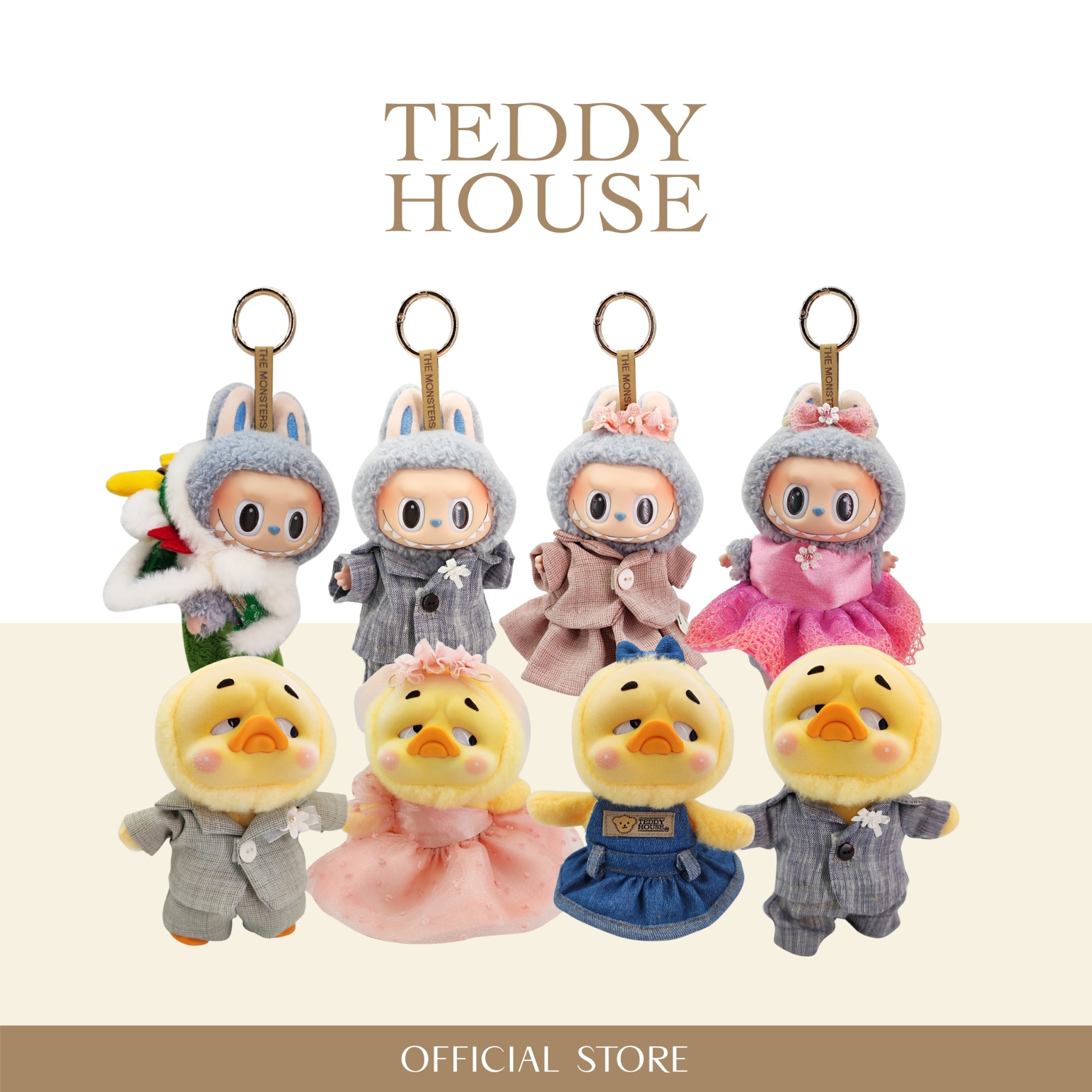 Teddy House : ชุดเสื้อผ้าตุ๊กตา ขนาด 6 นิ้ว มีให้เลือกหลากหลายแบบ | Shopee Thailand