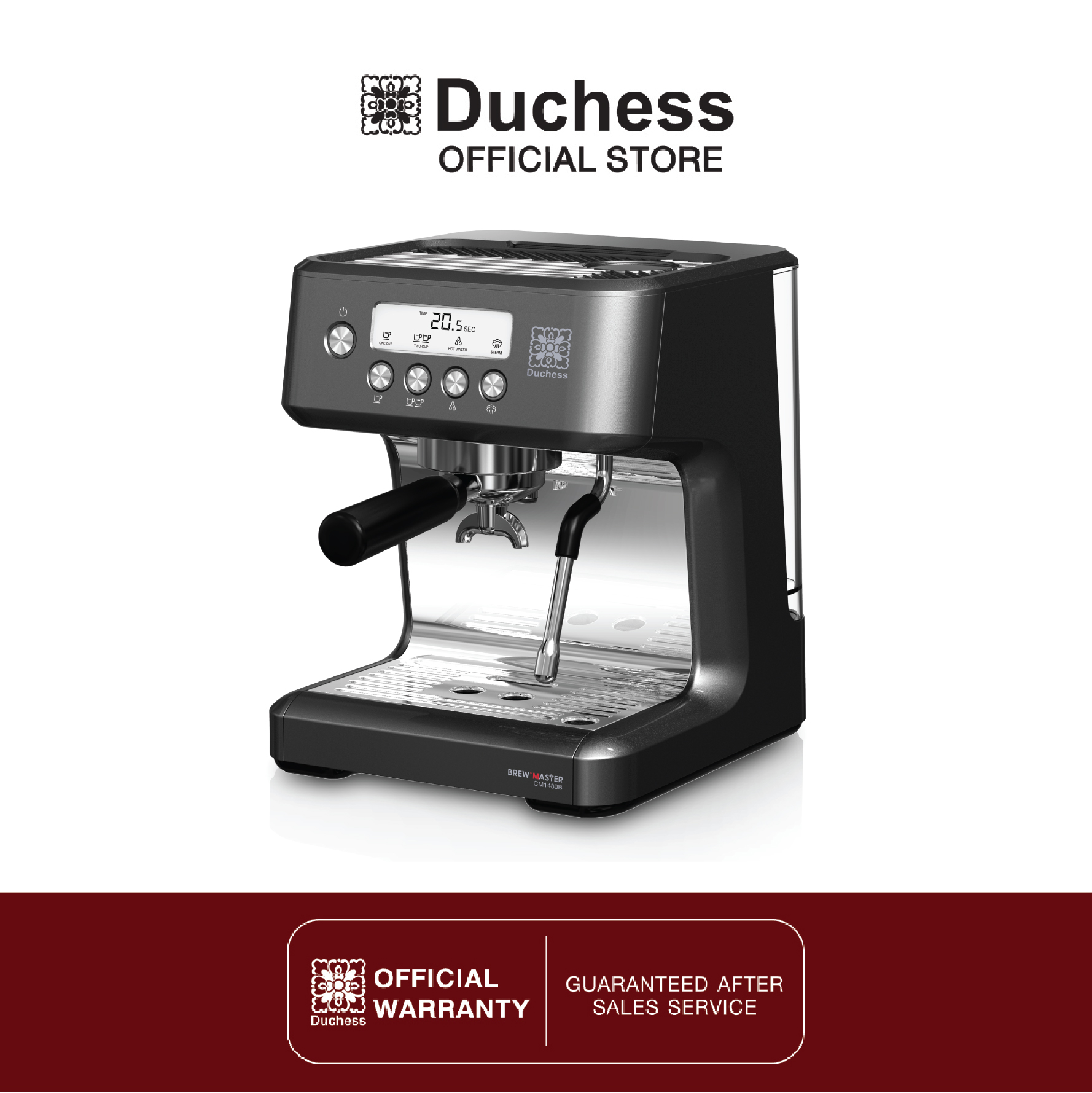 Duchess - เครื่องชงกาแฟสด รุ่น CM1480B/W (สีดำ/ขาว) Automatic Coffee Machine | Shopee Thailand