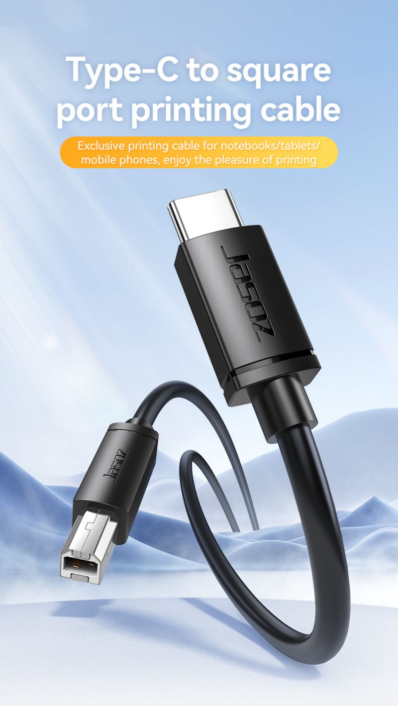 Seamwi Type C Printer Scanner Cord สายต่อปริ้นเตอร์ สาย USB C to USB ...