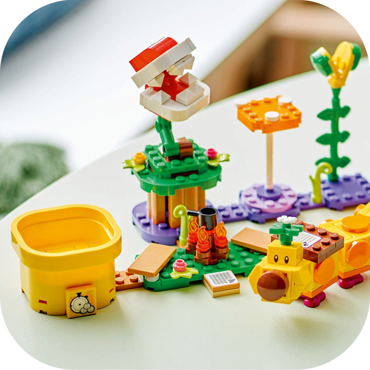 LEGO Super Mario 71434 Soda Jungle Maker Set (598pcs.), Building Blocks ...