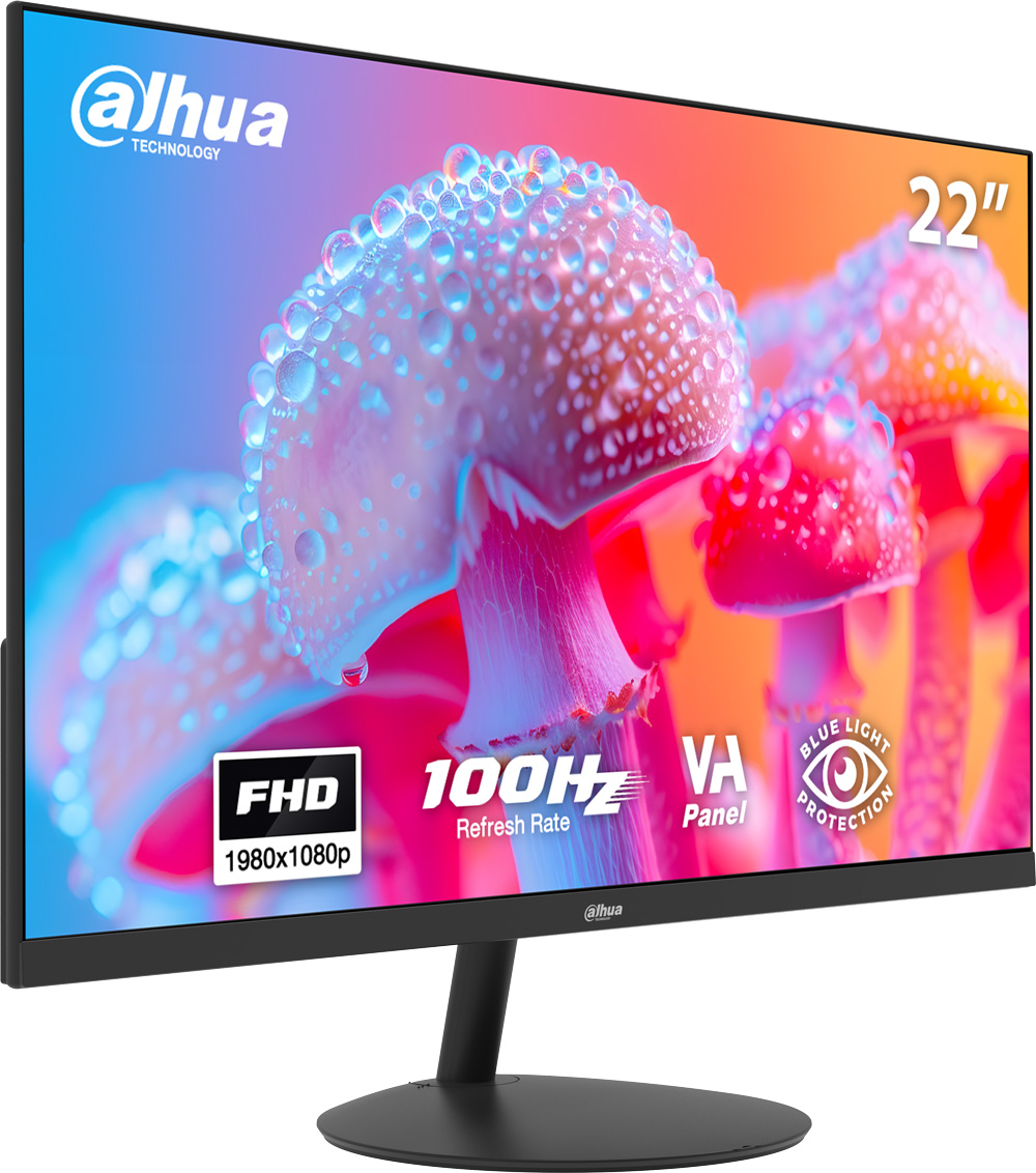 DAHUA Monitor(จอมอนิเตอร์) LM22-A200Y, 1080p FHD, 22'' VA 100Hz ...