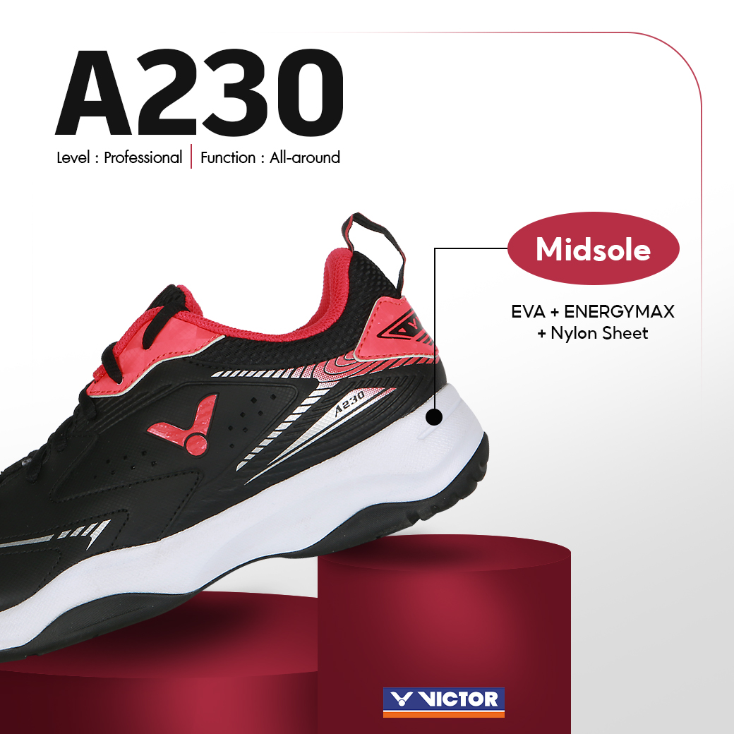 VICTOR รองเท้ากีฬาแบดมินตัน รุ่น A230 | Shopee Thailand