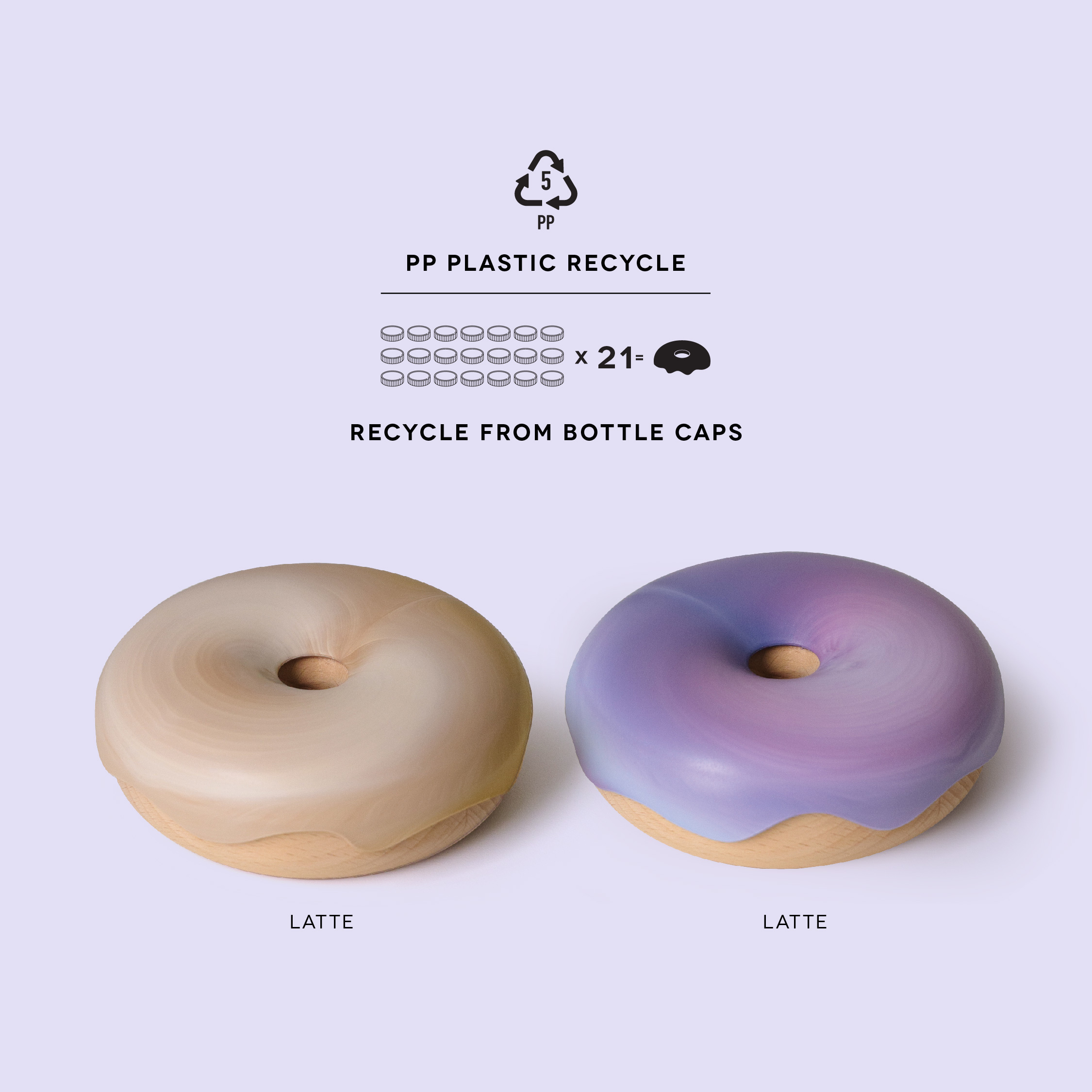 Pana Objects Bruno: Doughnut Storage Box กล่อง Doughnut ไม้สุดน่ารัก | Shopee Thailand
