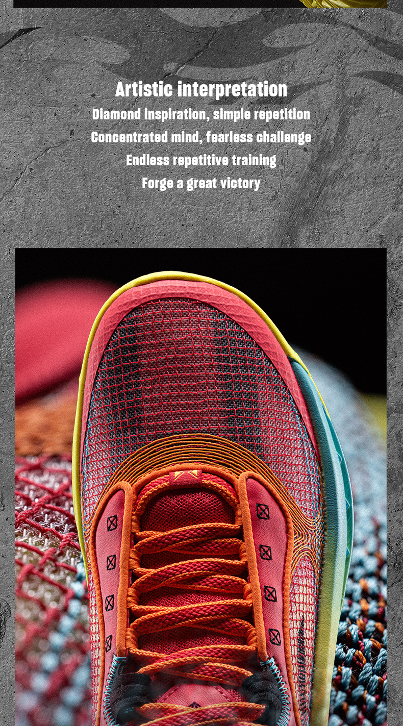 ANTA Shock Wave 6 รองเท้าบาสเก็ตบอลผู้ชาย Nitroedge รองเท้ากีฬา ...