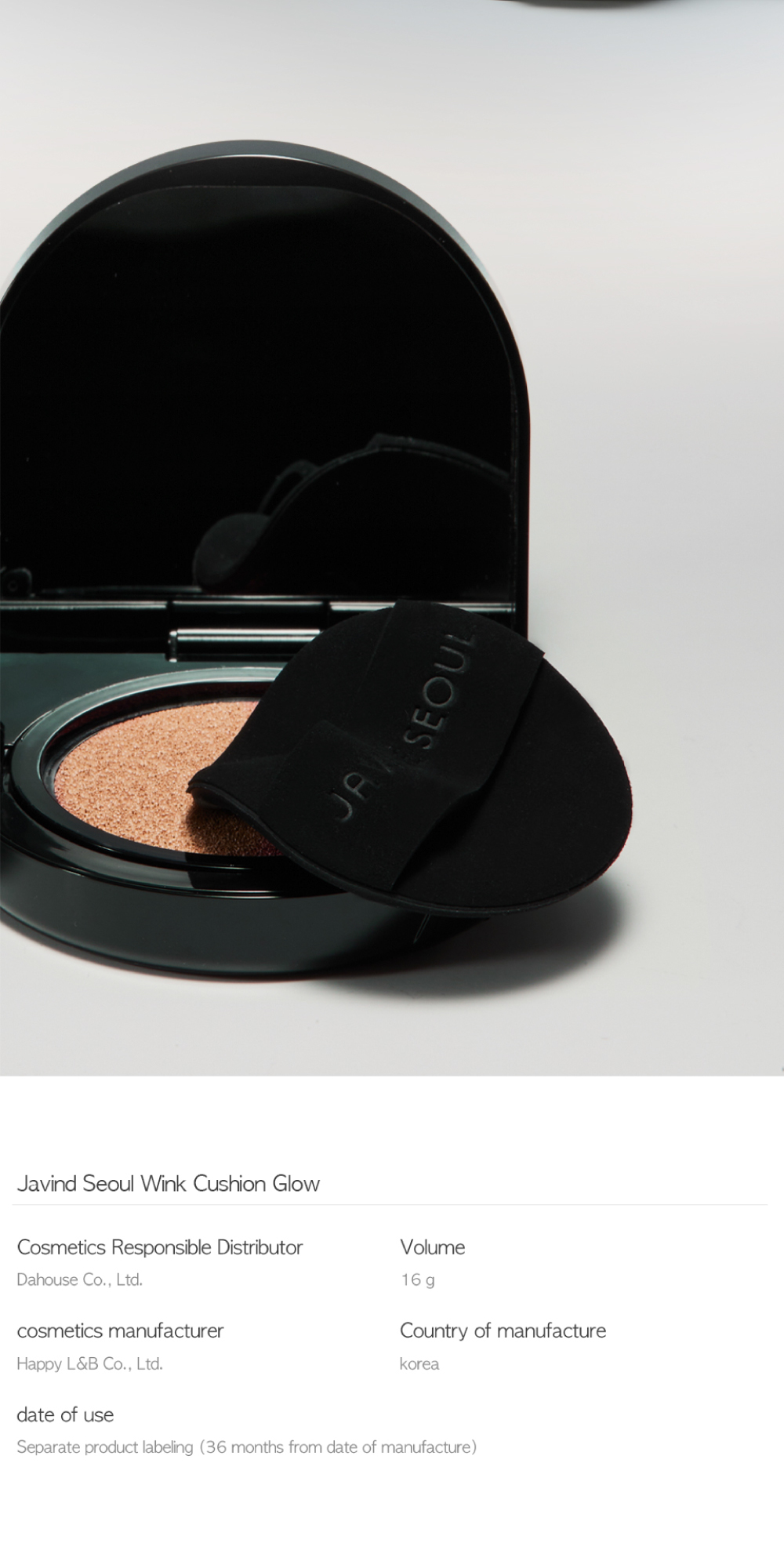 JAVIN DE SEOUL - Wink Cushion Glow Pocket (8g) (Mini Size) - คุชชั่น ...