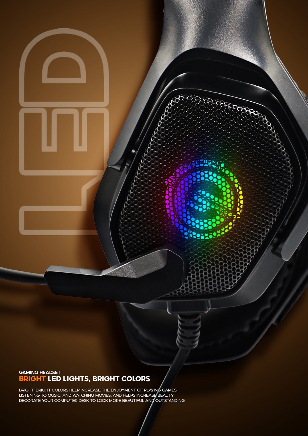 Neolution E-Sport Gaming Headset รุ่น Cyclops หูฟังเกมมิ่ง มีซาวด์การ์ด ...