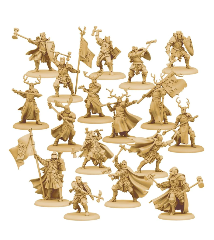 [CMON]{พร้อมส่ง} A Song of Ice & Fire TMG Baratheon Starter Set บอร์ด ...