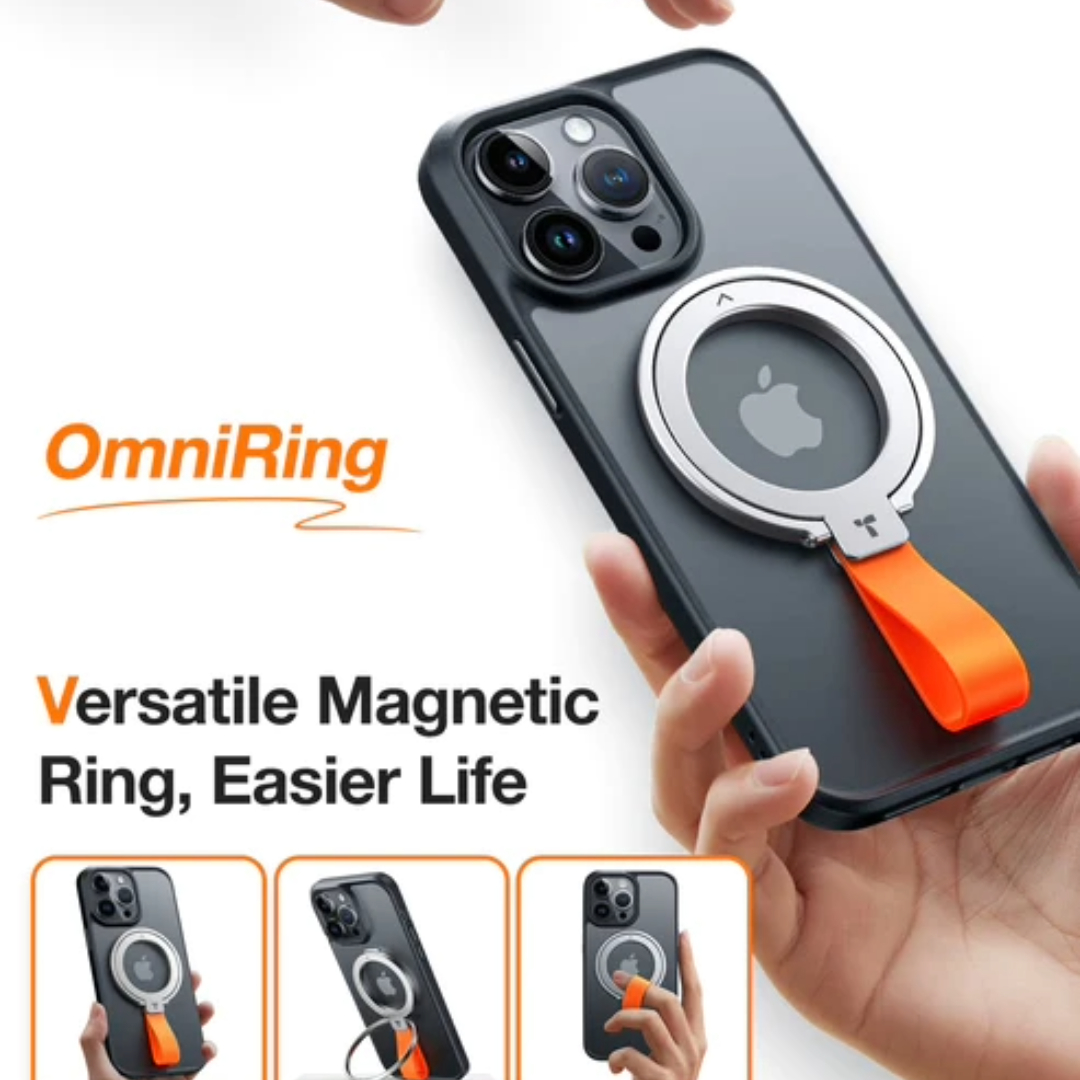 แม่เหล็กติดมือถือ Torras OmniRing Silver / Black | Shopee Thailand
