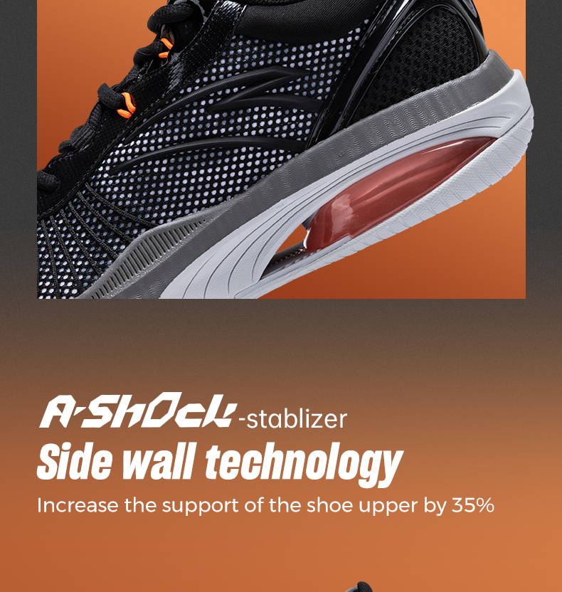 ANTA KT Fire 2 รองเท้าบาสเก็ตบอลผู้ชาย Low Cut A-FlashFoam รองเท้ากีฬา ...