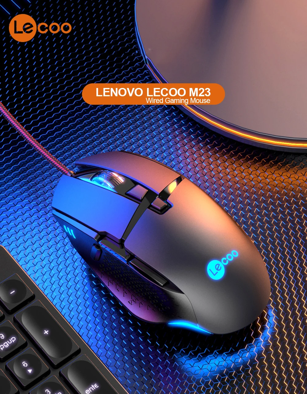ซื้อ 1 แถม 1 เมาส์เกมมิ่ง - LECOO MG1101 - GAMING MOUSE รับประกัน 1 ปี ...