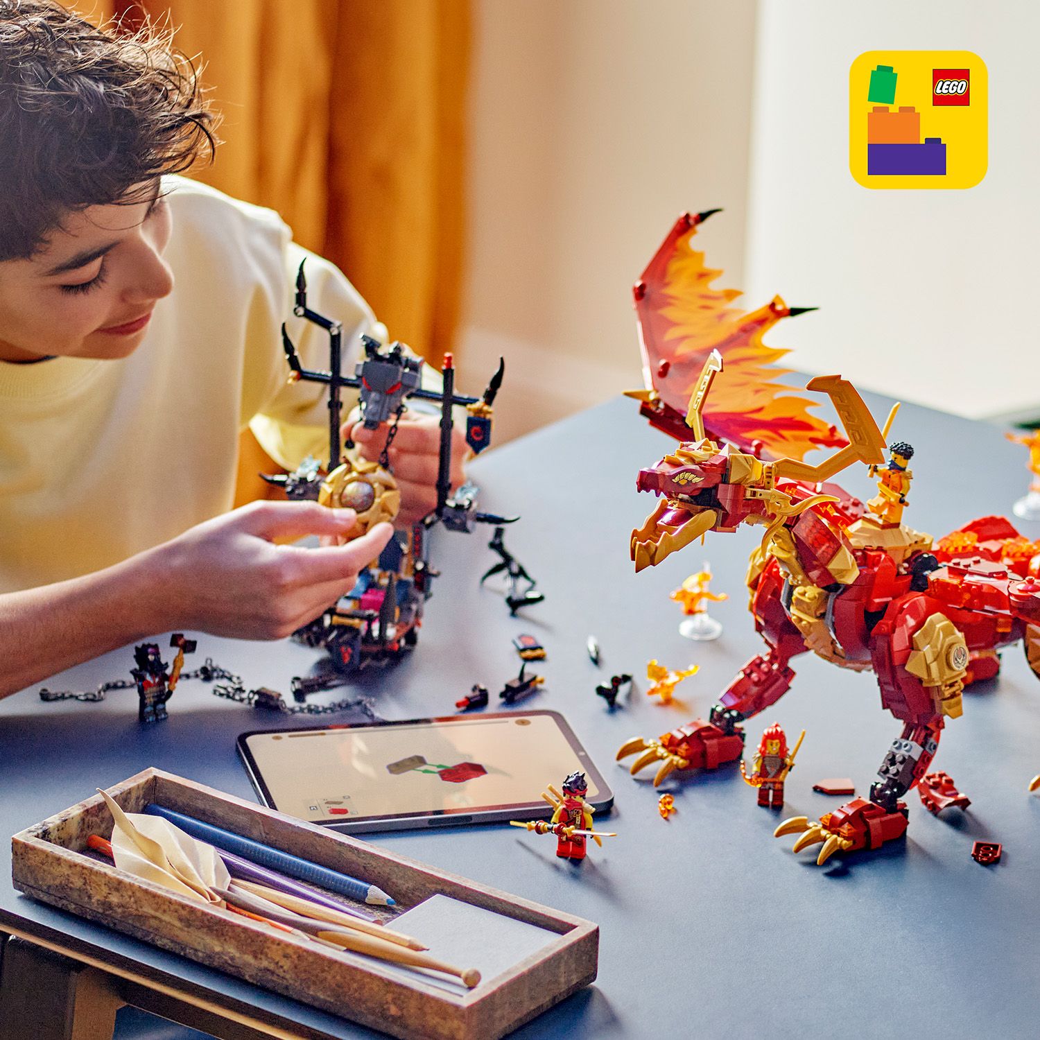 LEGO NINJAGO 71822 Source Dragon of Motion (1716 Pieces) | Shopee Thailand