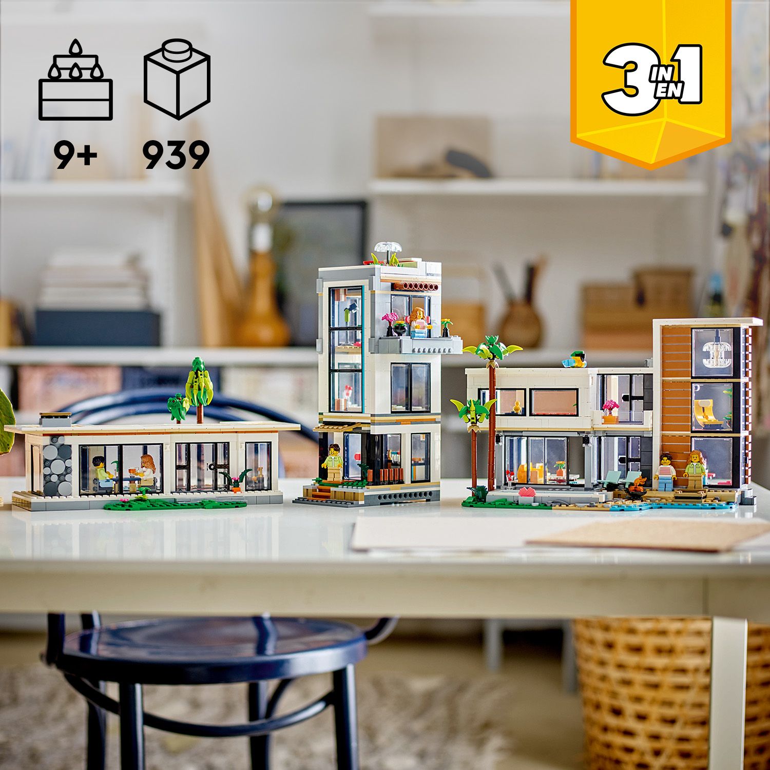 LEGO Creator 31153 Modern House (939 Pieces) | Shopee Thailand