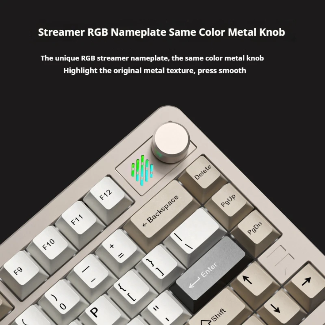 [ลดราคา] Fury Cube 3-Mode (Type-C wired+2.4G+BT) Full CNC Aluminum ...
