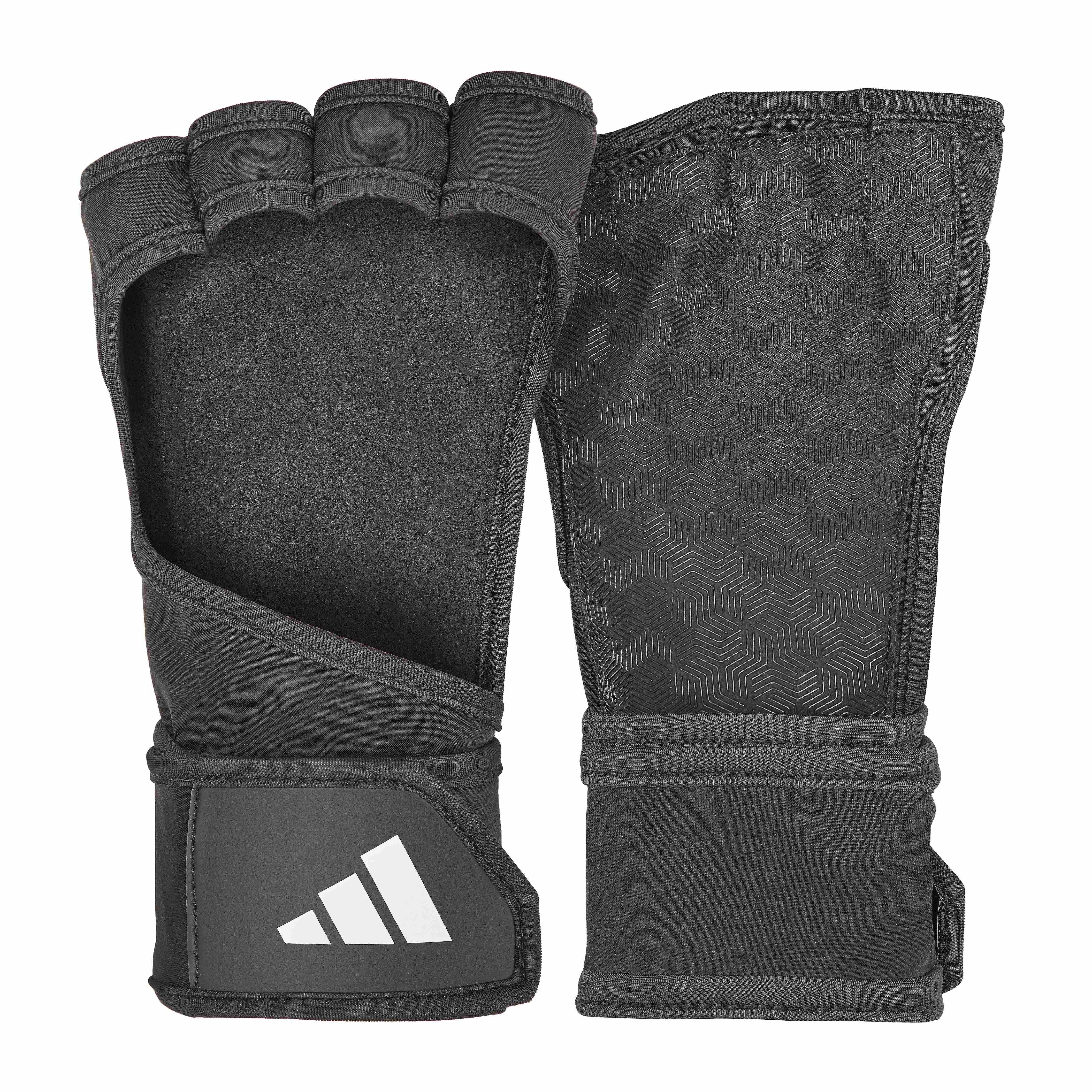 adidas ถุงมือ Open Back Training สีดำ / Open Back Training Gloves Black ...