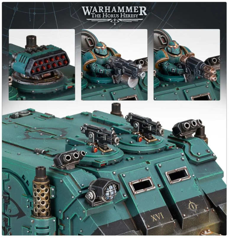 (GWพร้อมส่ง) WARHAMMER: LEGIONES ASTARTES: DEIMOS PATTERN RHINO โมเดล ...