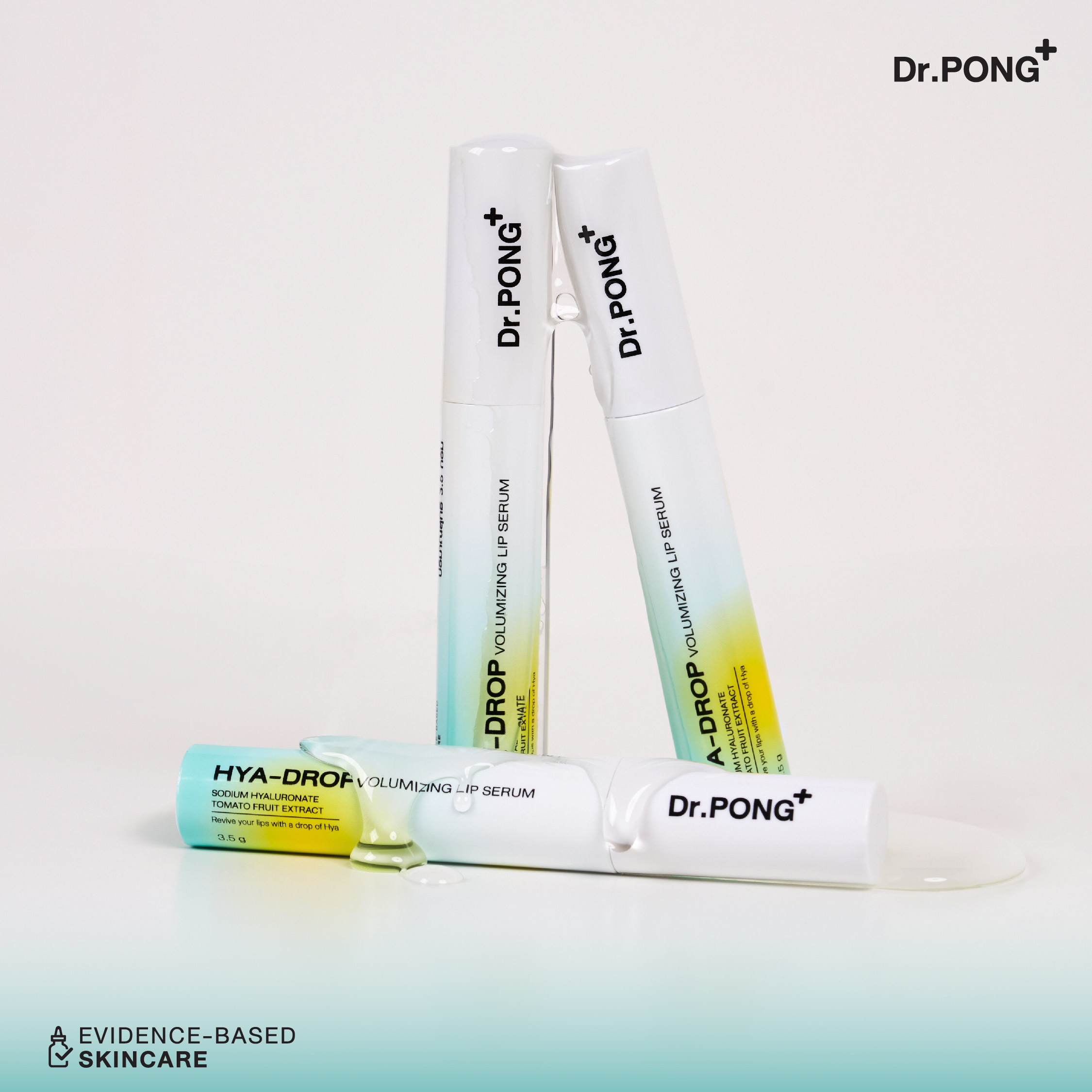 Dr.PONG hya-drop volumizing lip serum ลิปเซรั่มบูสต์ปากฉ่ำวาว แก้ปากแห้ง ปากอิ่มฟูเรียบเนียน ...