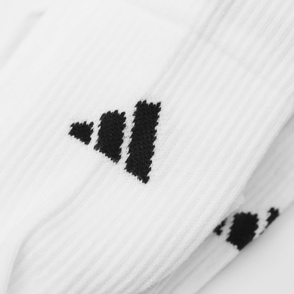 Adidas ถุงเท้า Performance Light Crew Socks 3 Pairs | White/White/White ...
