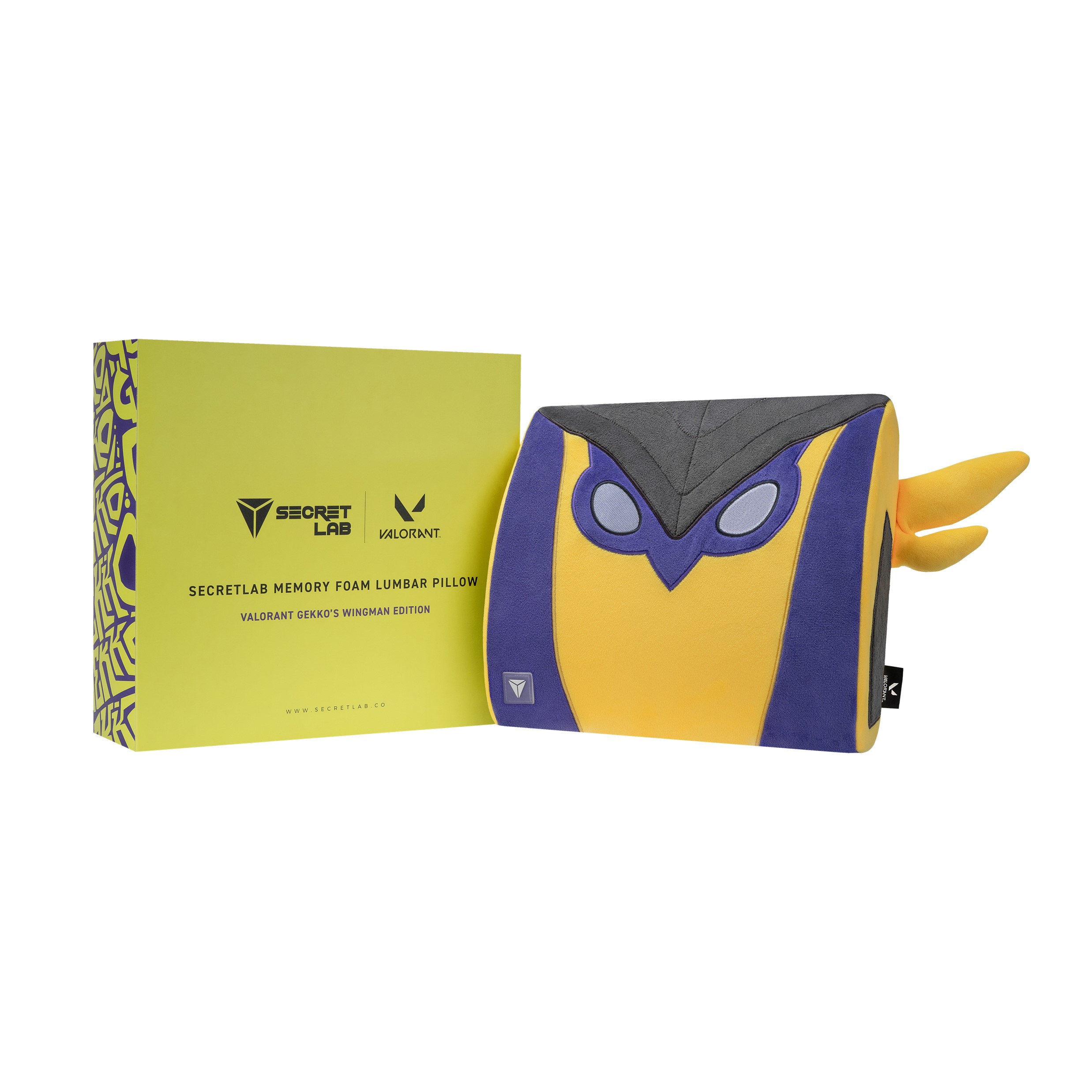 Secretlab Memory Foam Lumbar Pillow—Valorant Wingman Edition หมอนรอง ...