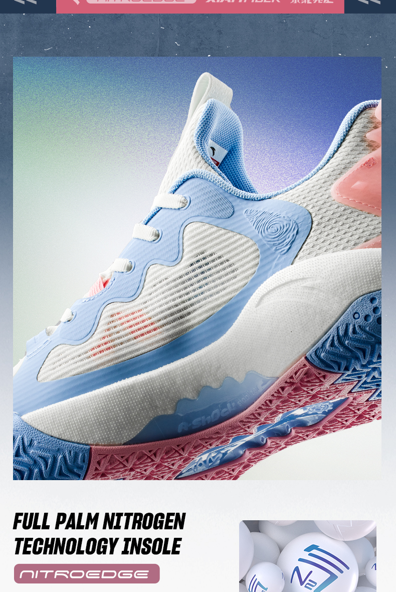 [ANTA x Kyrie Irving] Shock wave 5 TD V2 Men Basketball Shoes รองเท้าบาสเก็ตบอลผู้ชาย 1124A1606 ...