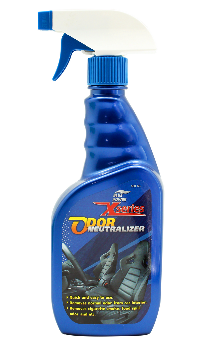 ขายยกลัง-สเปรย์กำจัดกลิ่นภายในรถยนต์ Blue Power X-Series 500 มล. จำนวน ...