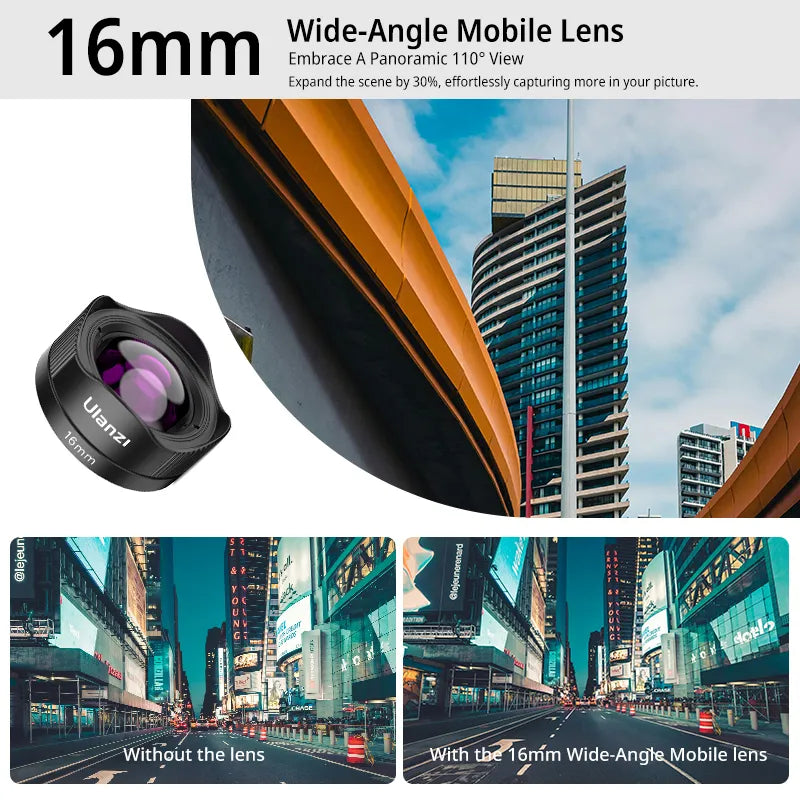 Ulanzi CL003 Macro Lens 75mm เลนส์มาโคร เลนส์ซูม ถ่ายระยะใกล้ 10X พร้อม ...