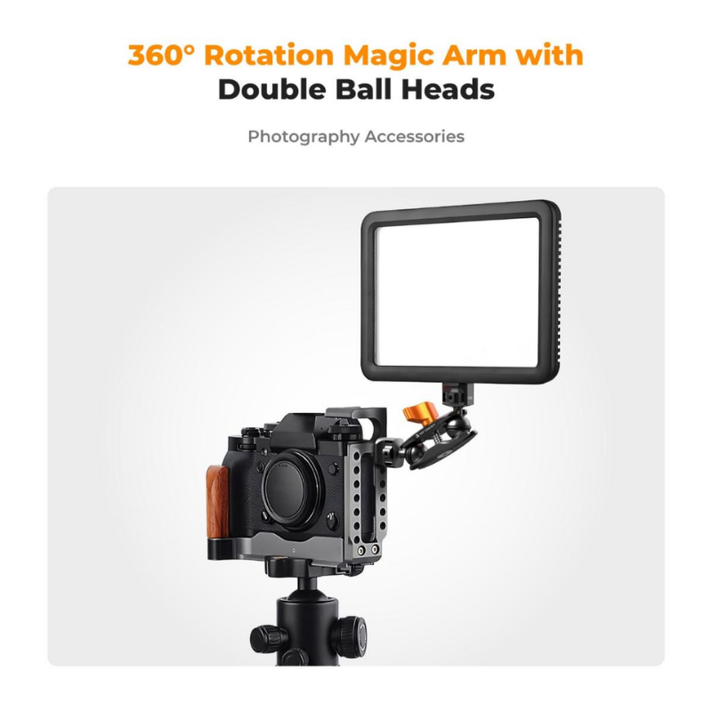 K&F MS14 Magic Arm, pea clamp, Single Pack (KF31.082) | Shopee Thailand