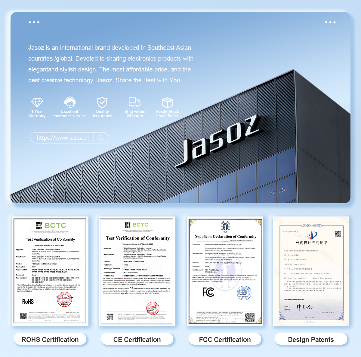 ⚡ส่งจาก กทม⚡Jasoz Type C USB 3.0 HUB to RJ45 อะแดปเตอร์การ์ดเครือข่าย สำหรับโทรศัพท์มือถือ แล็ป ...