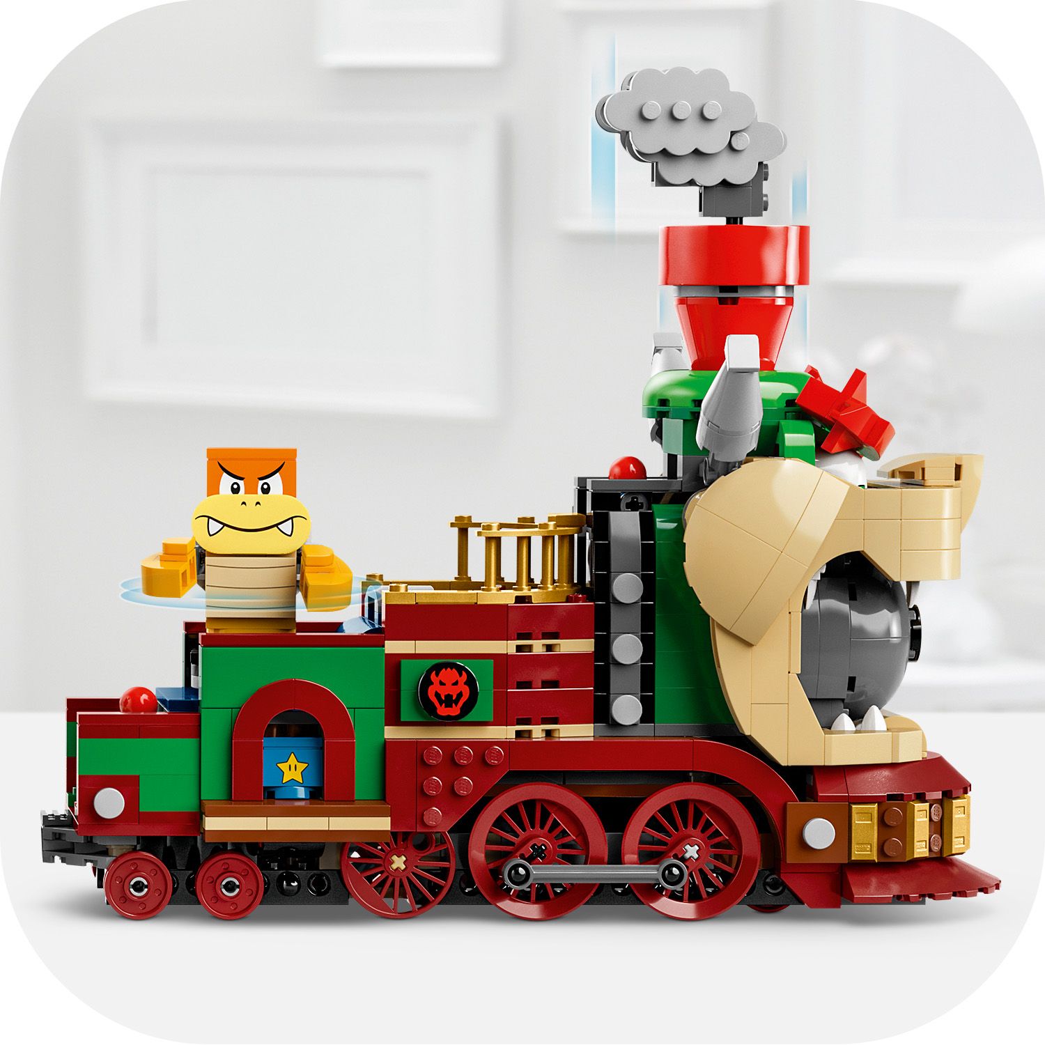 LEGO Super Mario 71437 The Bowser Express Train (1392 Pieces) | Shopee ...