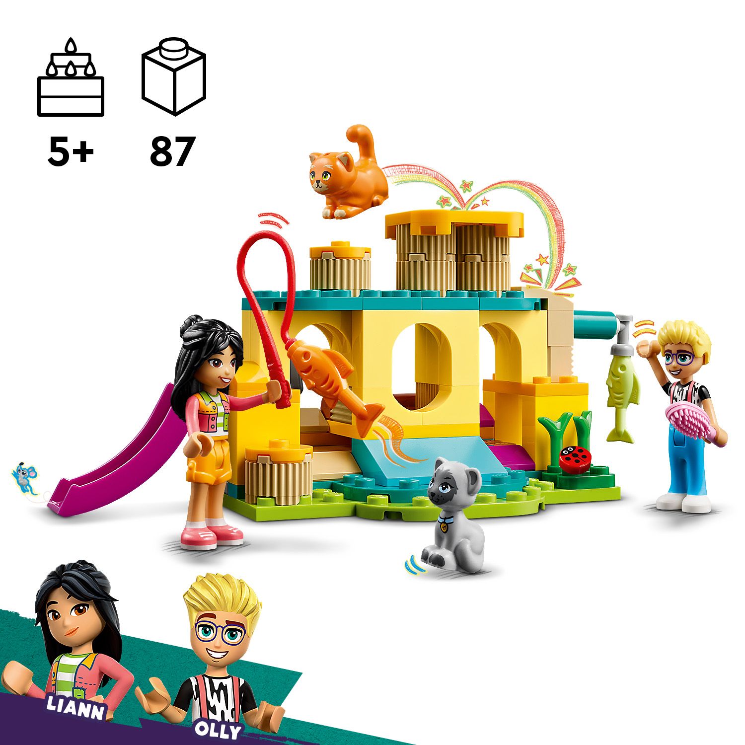 LEGO Friends 42612 Cat Playground Adventure Set (87 Pieces) | Shopee ...