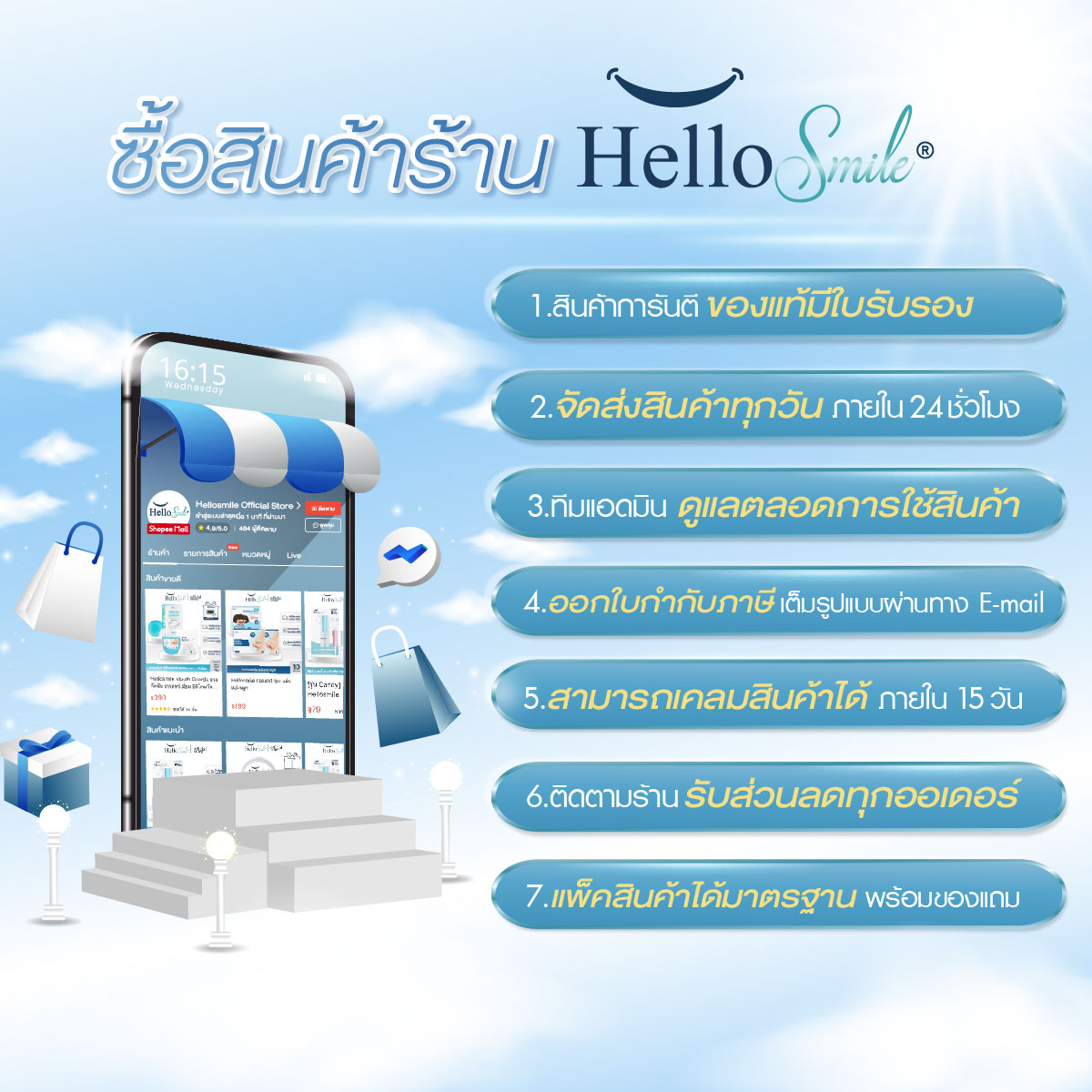 [รุ่น Infinity] Hellosmile Infinity Retainer Box กล่องใส่รีเทนเนอร์ ใส่ ...