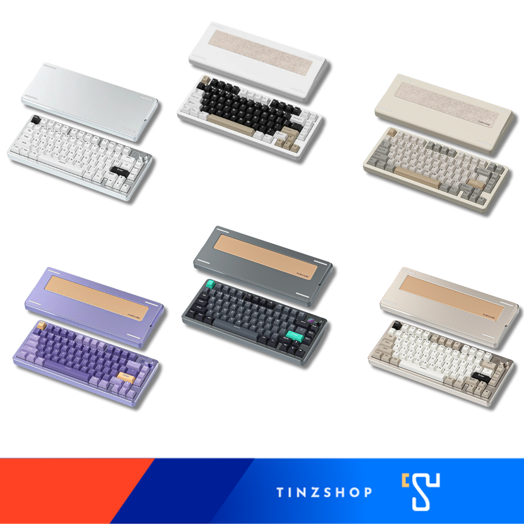 [ลดราคา] Fury Cube 3-Mode (Type-C wired+2.4G+BT) Full CNC Aluminum ...