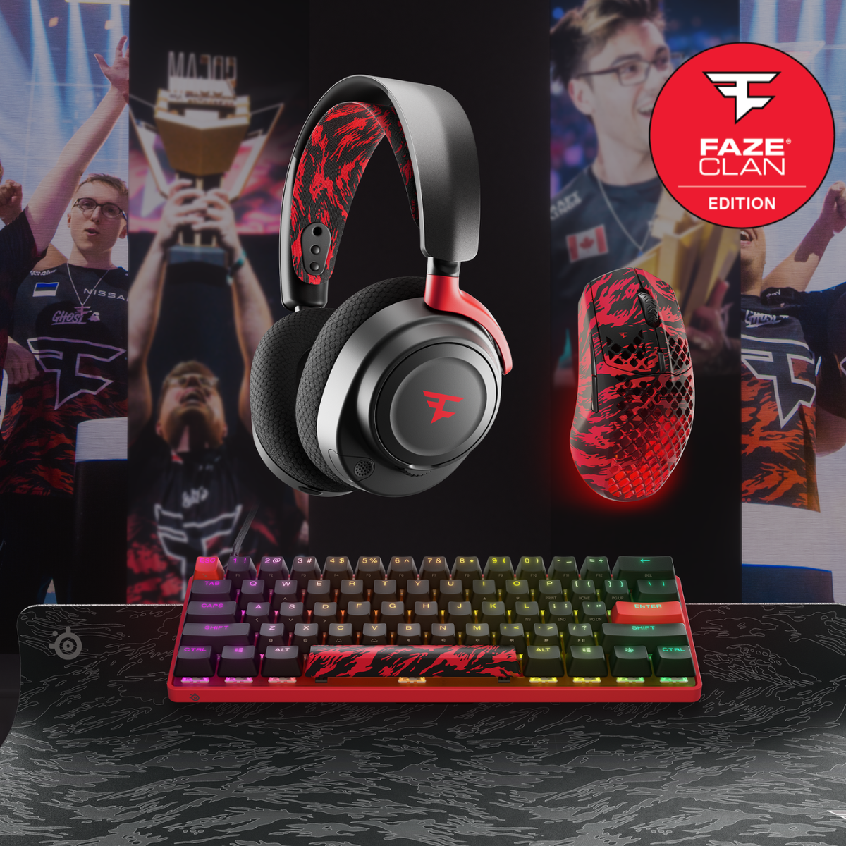 Steelseries x FAZE CLAN Limited Edition Collection | Shopee Thailand