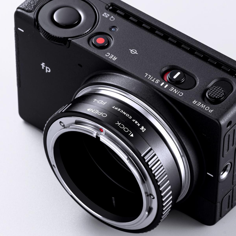 K&F Canon FD FL Adapter to Leica SL,Sigma FP,Panasonic Lumix Camera ...