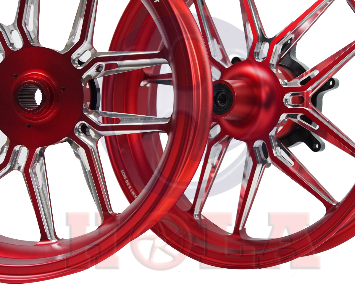 ล้อแม็ก XMAX300 งานCNC สีด้าน ขอบ14นิ้ว(1คู่) | Shopee Thailand