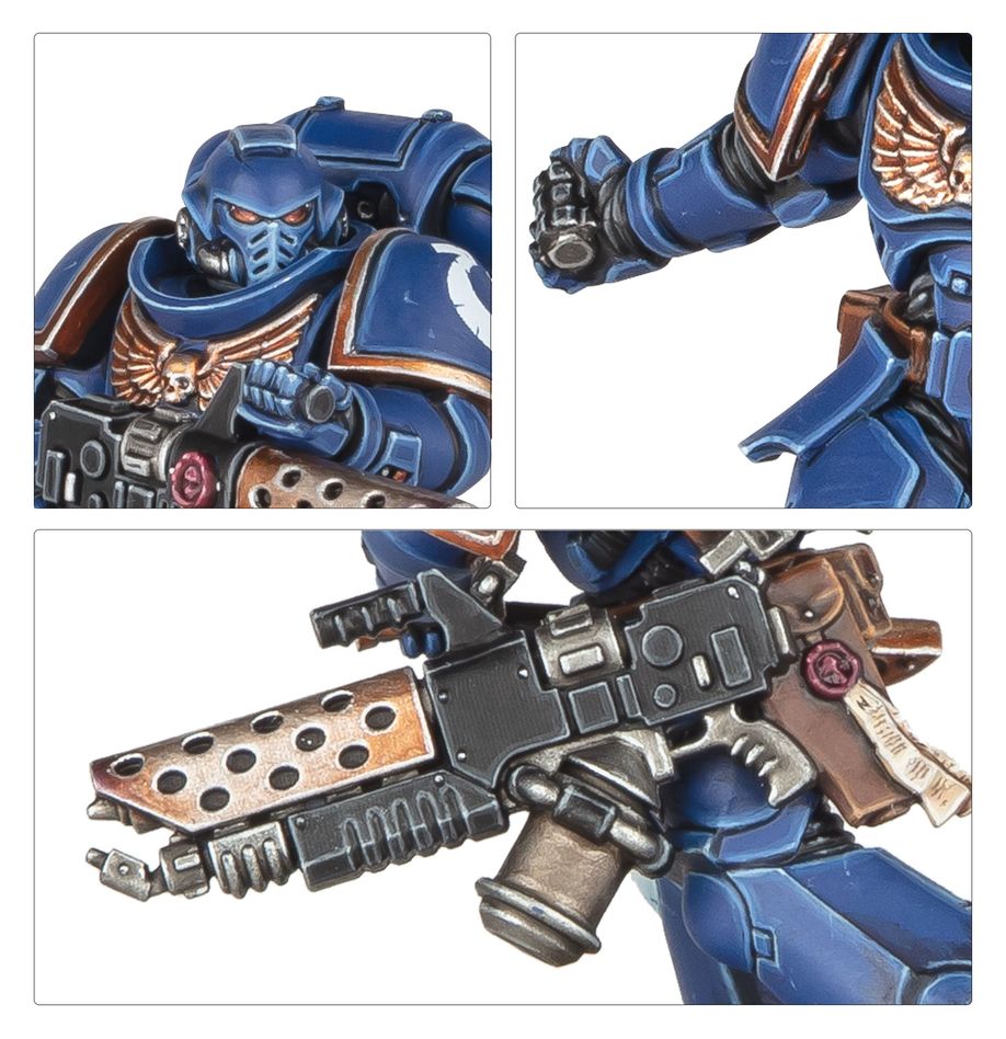 [GW พร้อมส่ง] Warhammer 40K : SPACE MARINES: INFERNUS SQUAD | Shopee ...
