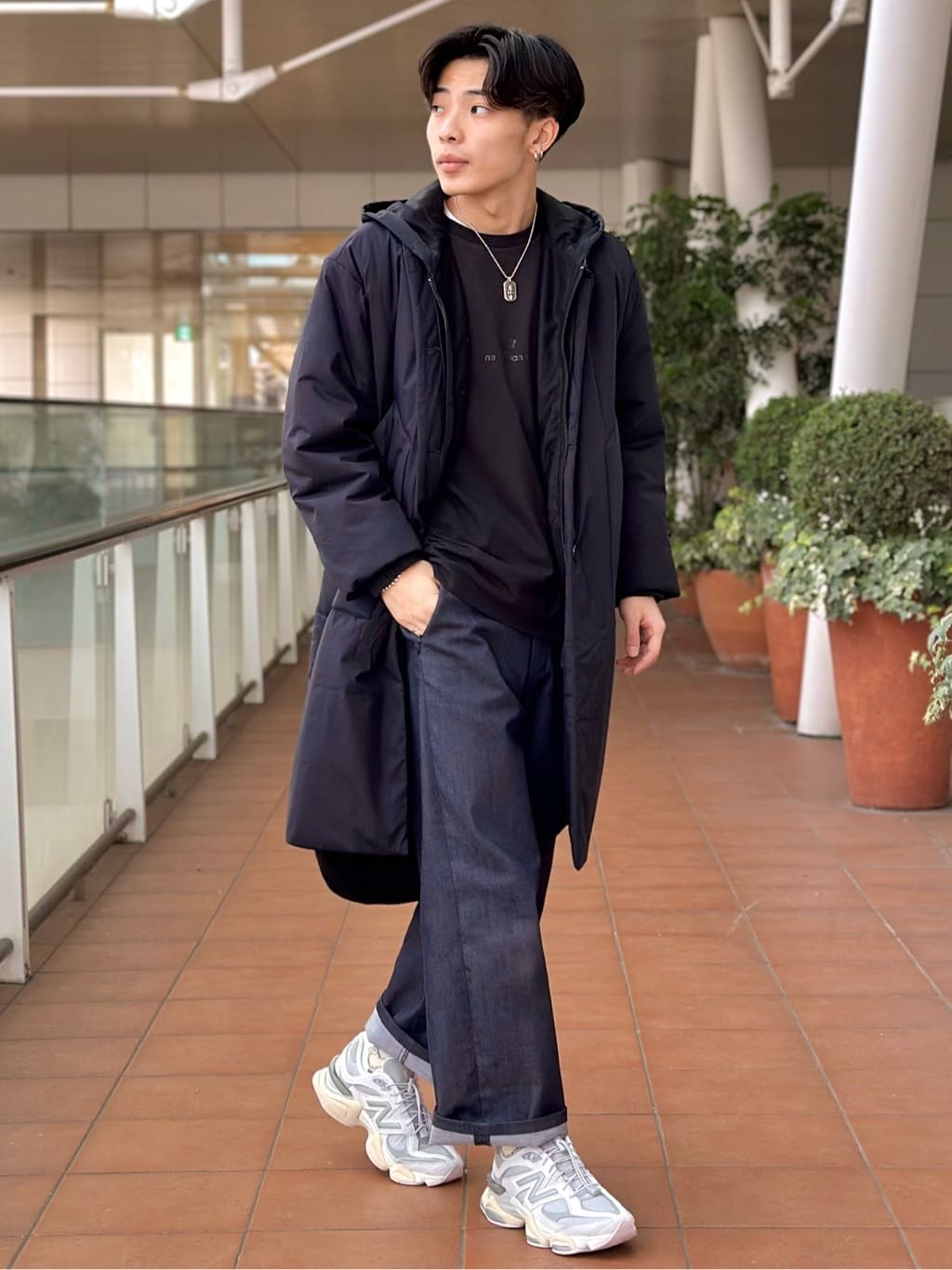 New Balance รองเท้าผ้าใบ รองเท้าแฟชั่น NB ND M 9060 Grey Matter U9060GM ...