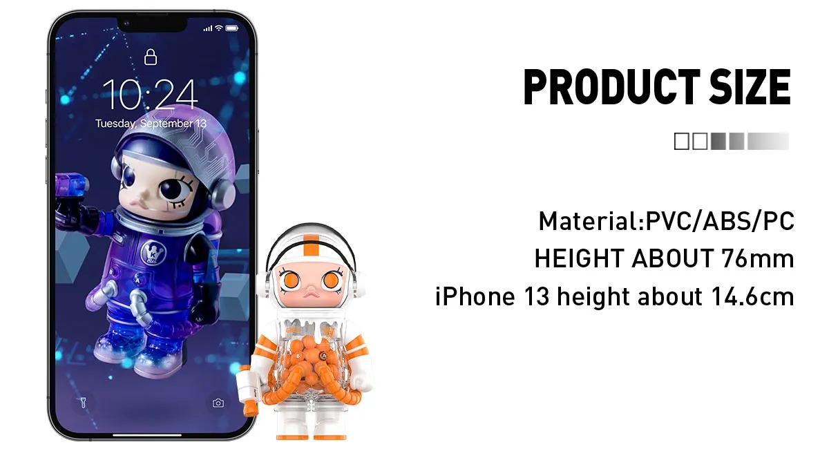 ***พร้อมส่งจากไทย***POP MART MEGA SPACE MOLLY 100% Series 2A กล่องจุ่ม ...