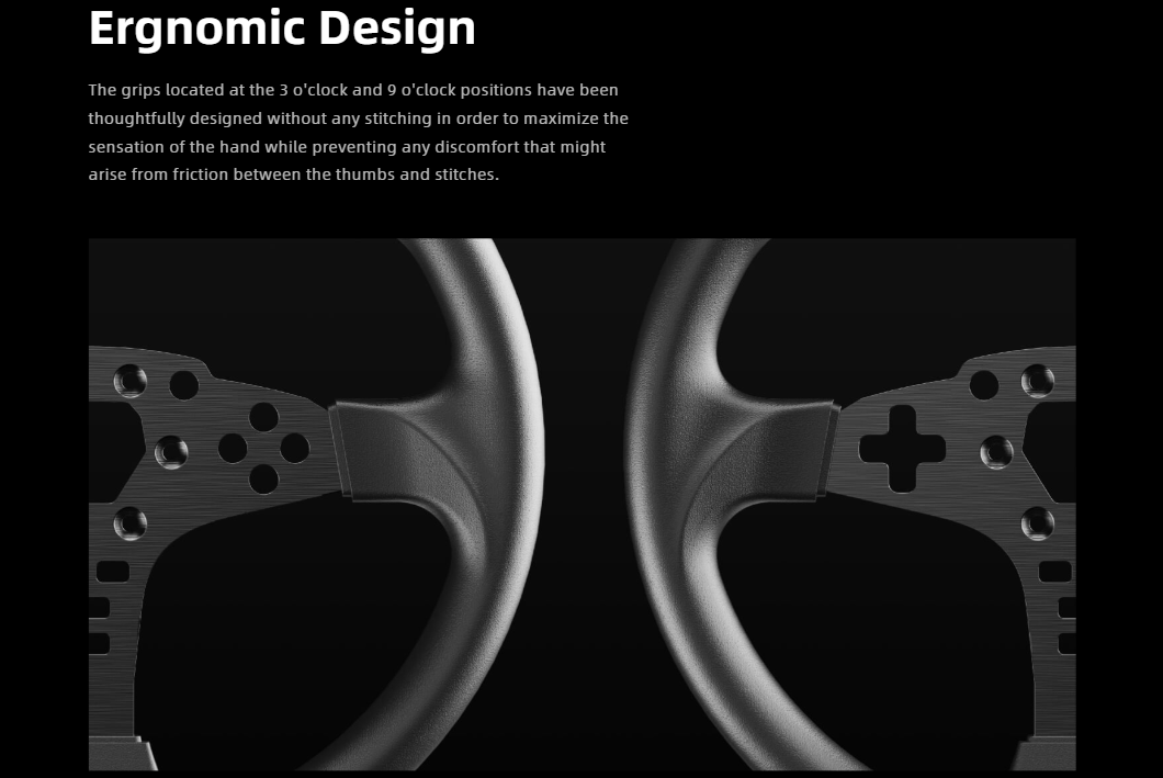 MOZA 12-inch Round Wheel Mod for ES รุ่น MZ-RS046 Mod ล้อกลมขนาด 12 ...