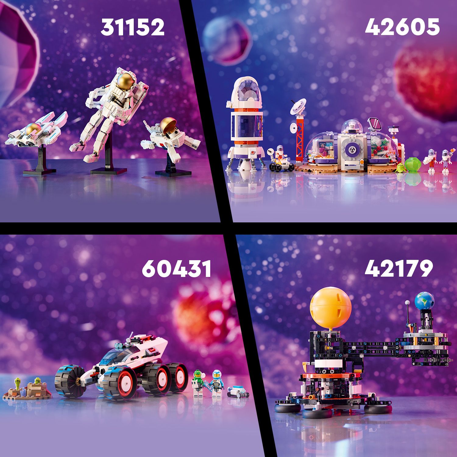 LEGO Technic 42179 Planet Earth and Moon in Orbit (526 Pieces) | Shopee ...