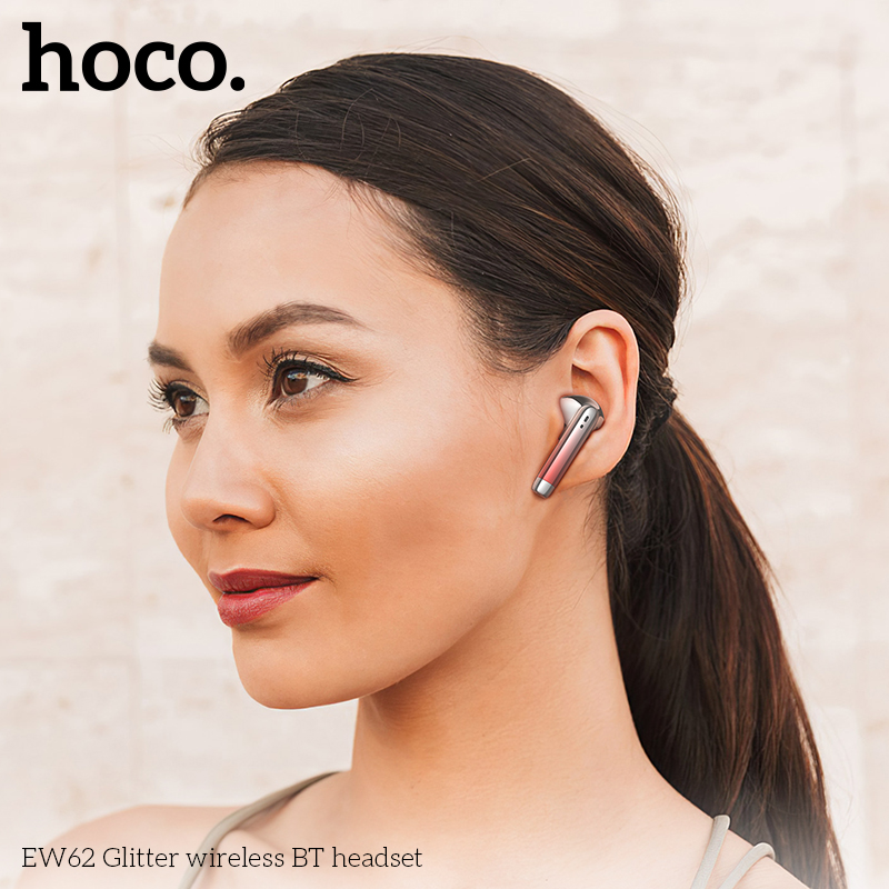 หูฟังบลูทูธ HOCO EW62 หูฟังบลูทูธไร้สาย TWS 5.4 มีไมโครโฟน เชื่อมต่อ ...