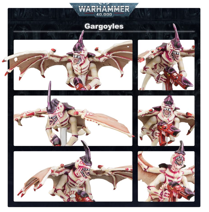 [GW พร้อมส่ง] WARHAMMER 40K :TYRANID GARGOYLES โมเดลเกมสนามจำลอง ...