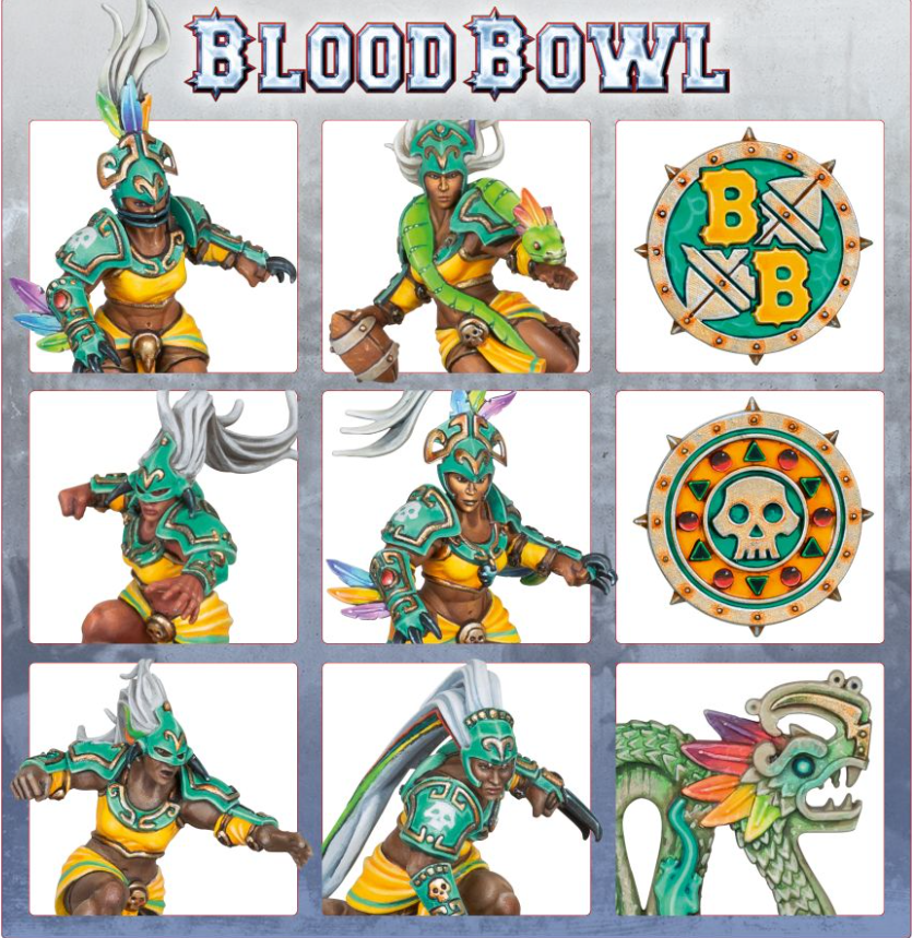 [GWพร้อมส่ง] WARHAMMER : Blood Bowl: Amazon Blood Bowl Team: Kara ...