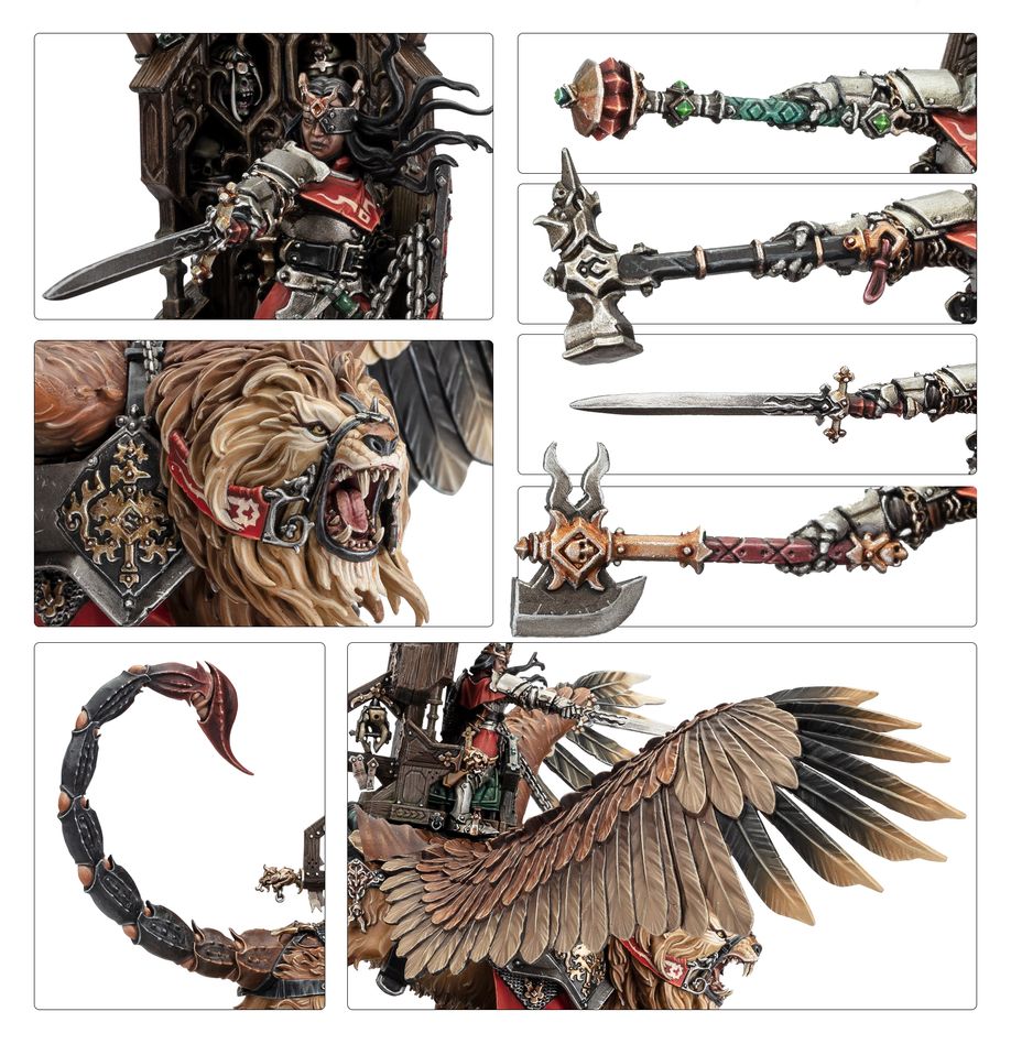 (GW พร้อมส่ง) WARHAMMER AOS: CITIES OF SIGMAR : TAHLIA VEDRA, LIONESS ...